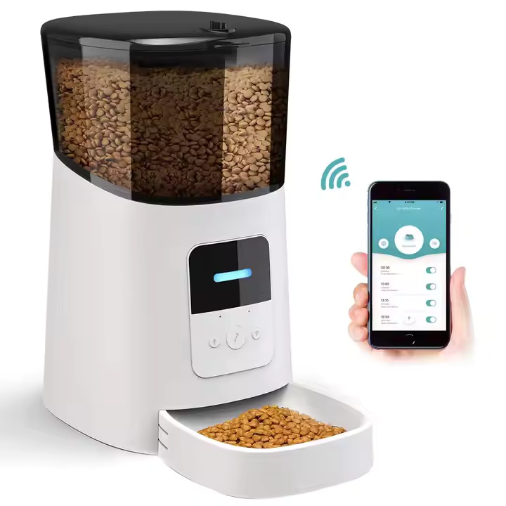WiFi Pet Feeder – Smart Automatic Food Dispenser with App Control